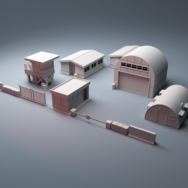 Corvus Games 3D Wargaming Terrain Digital STL Files – Tagged "military ...