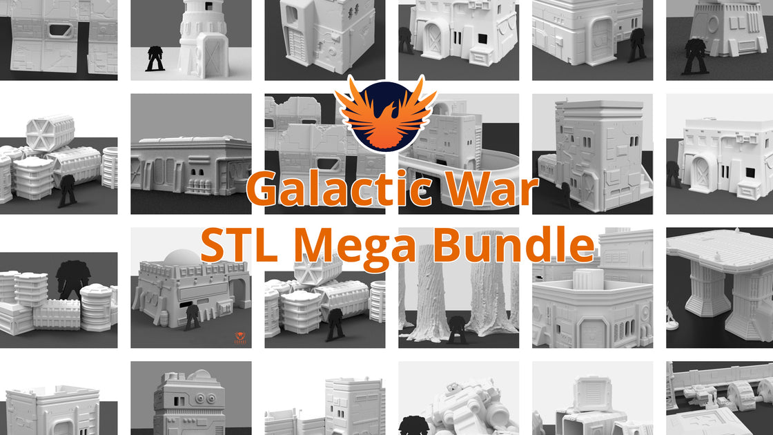 Digital STL Bundles 3D printable terrain – Tagged "wargaming"– Corvus ...
