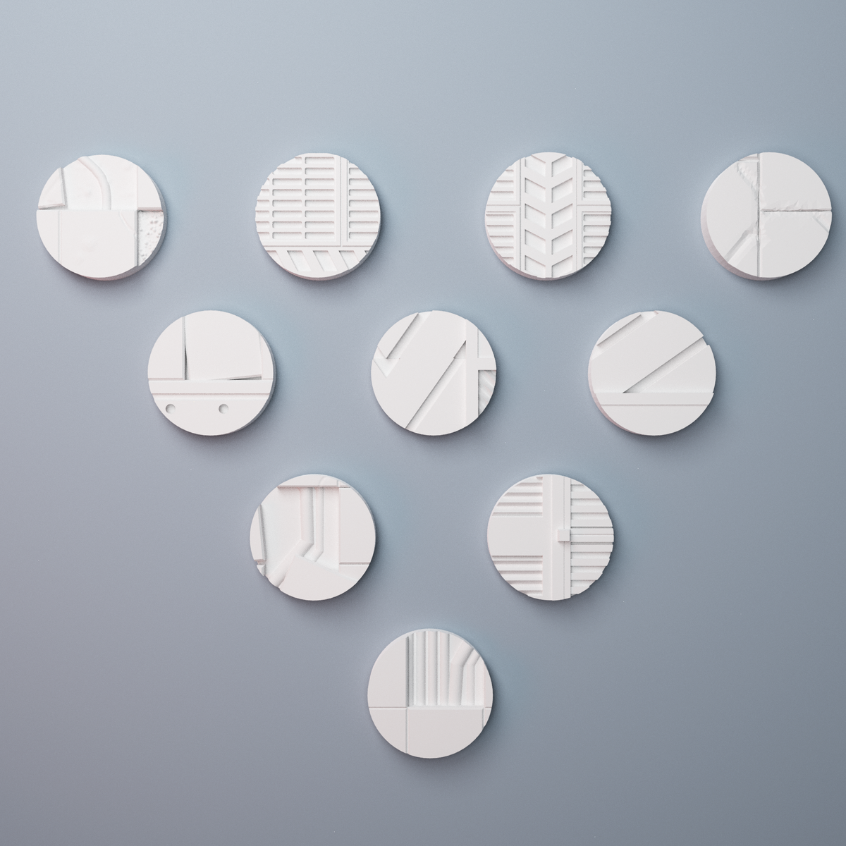 Sci-fi Isolation Protocol Miniatures Bases 3D printable 28mm – Corvus ...